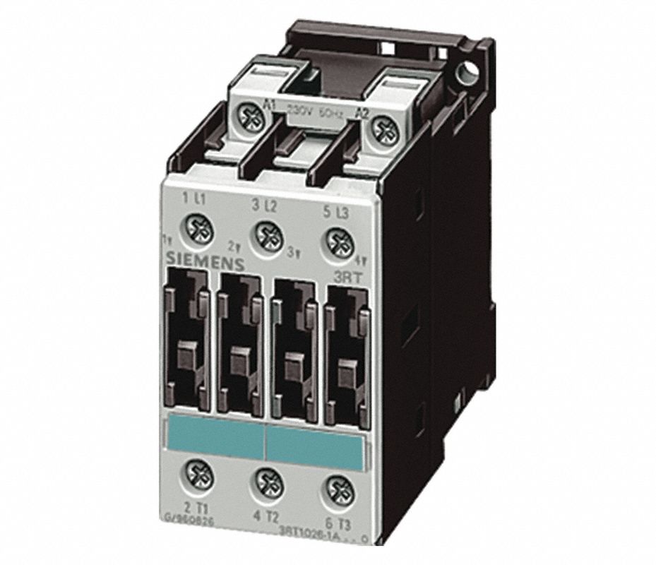 SIEMENS Contacto Magnético IEC 24VCA, Polos: 2, Amperaje de Carga Total ...