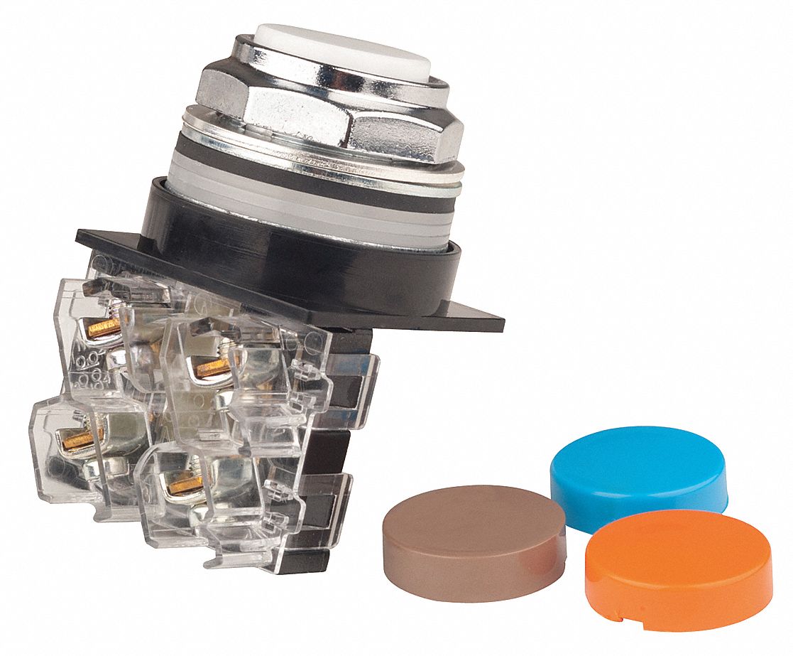 GE Non-Illuminated Push Button, 30 mm, Momentary Push, Flush Button ... GE Non-Illuminated Push Button, 30 mm, Momentary Push, Flush Button ...