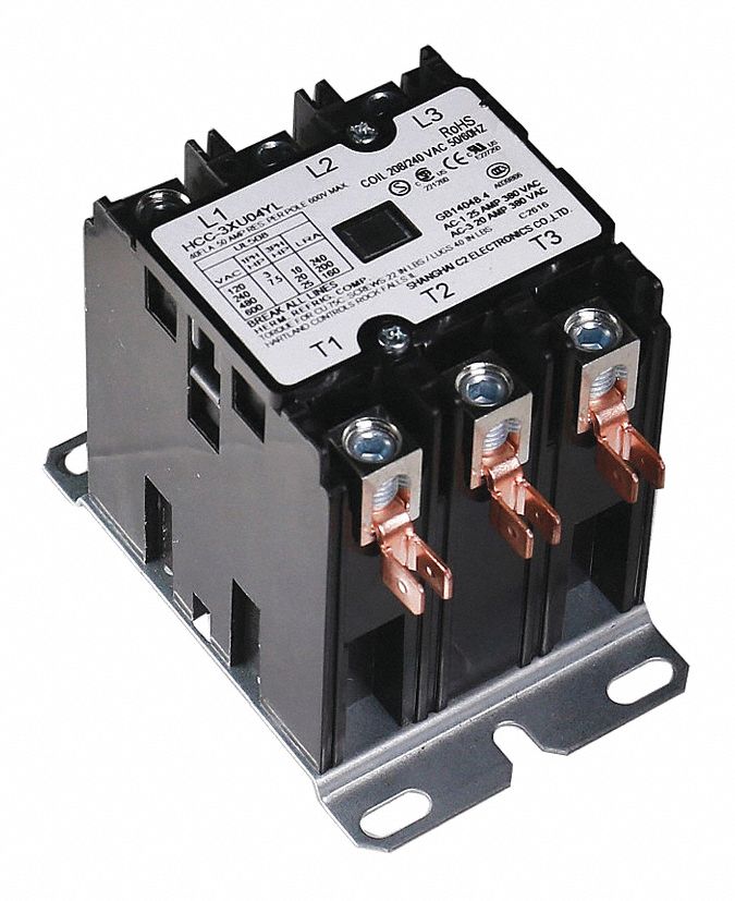 DAYTON, Mfr Part # HCC-3XU04YL, Contactor - 44MY70|HCC-3XU04YL - Grainger