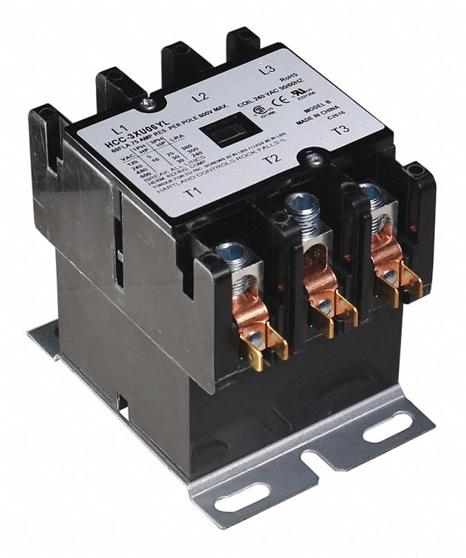 DAYTON, Mfr Part # HCC-3XU06YL, Contactor - 44MY73|HCC-3XU06YL - Grainger