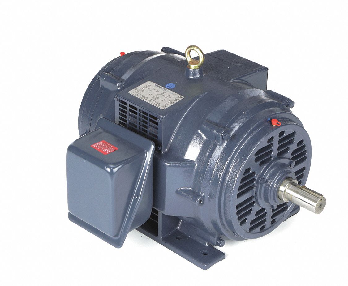 General Purpose Motor, 40 HP, 3-Phase, Nameplate RPM 3560, Voltage 230/ ...