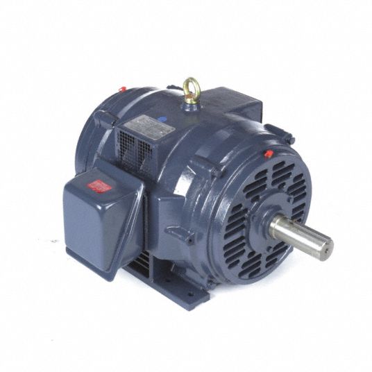 General Purpose Motor, 40 HP, 3-Phase, Nameplate RPM 1780, Voltage 230/ ...