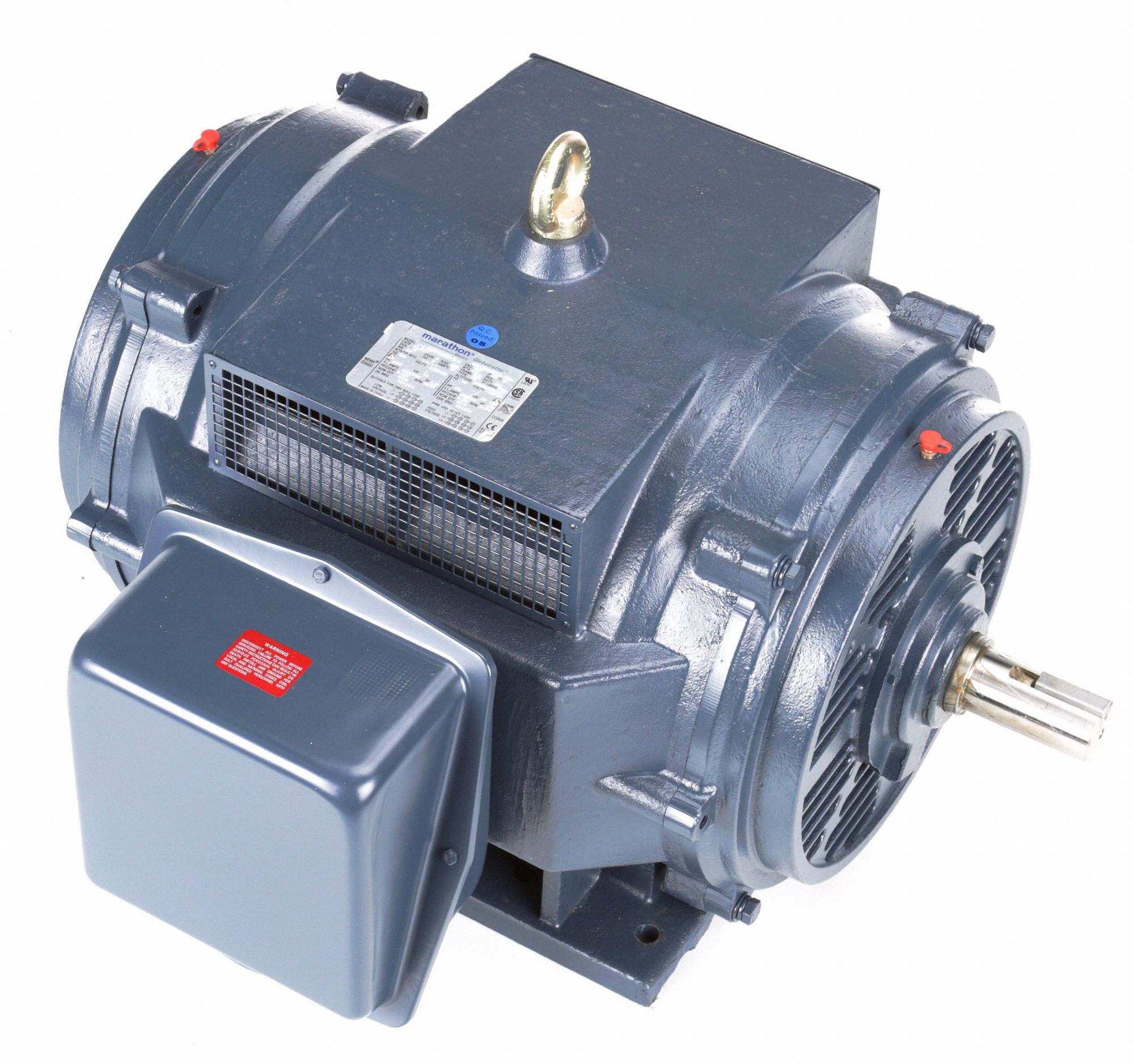 MARATHON MOTORS General Purpose Motor, 100 HP, 3-Phase, Nameplate RPM ...