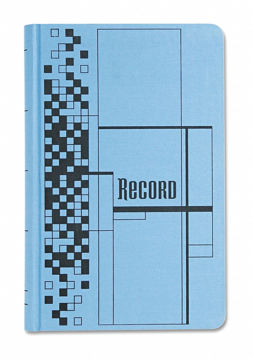 ADAMS BUSINESS FORMS, Record Ledger Book,500 Pages - 44NF75|ARB712CR5 ...