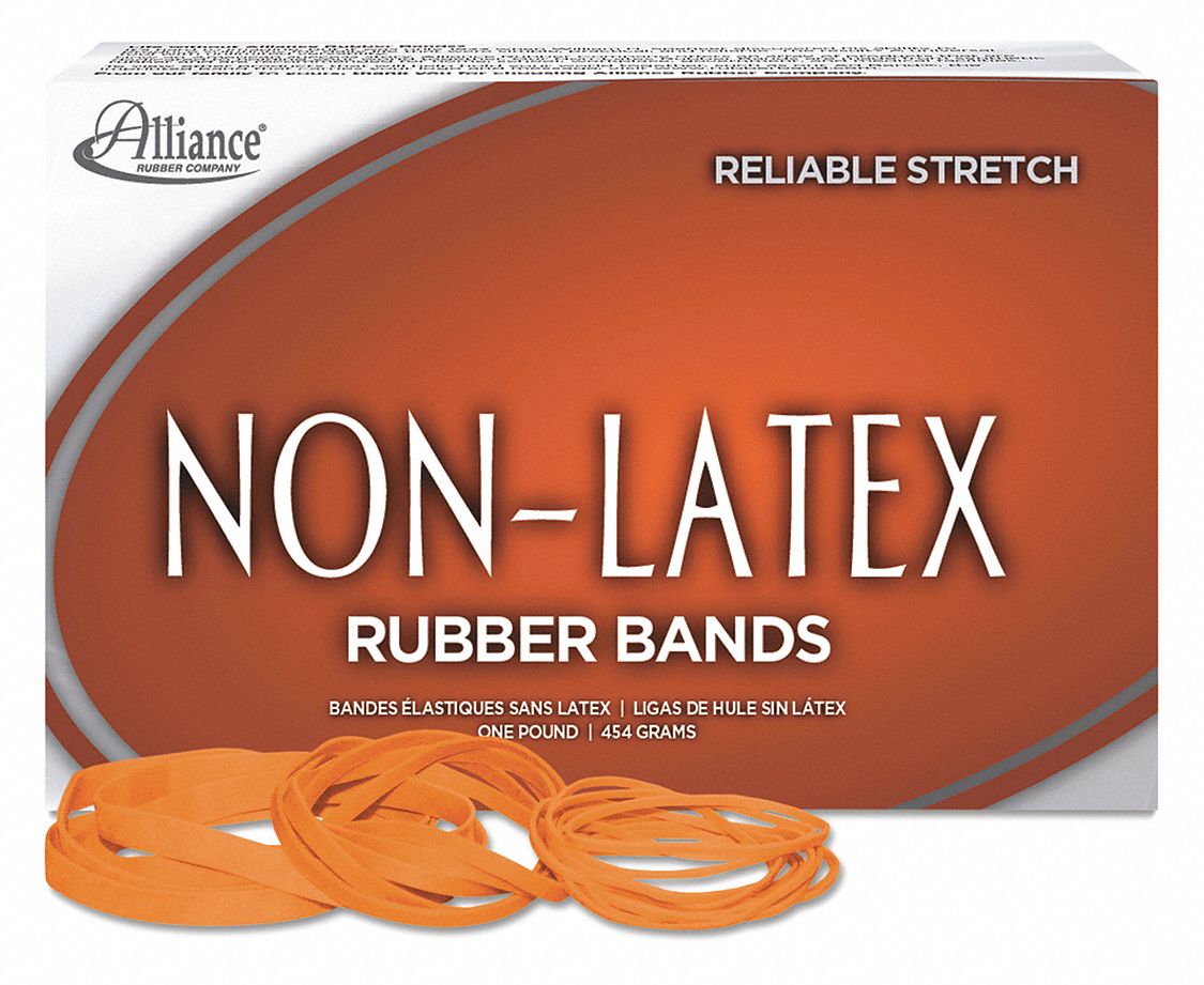 ALLIANCE, Synthetic Rubber, 33 Classification Size, Rubber Band ...