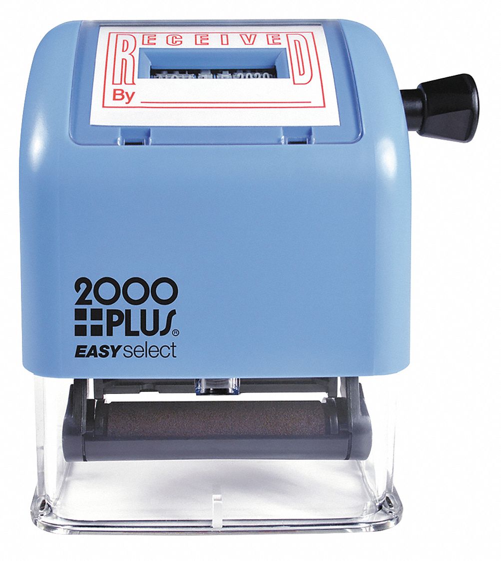2000 PLUS, Received Date Stamper,Red - 44NV98|011092 - Grainger 2000 PLUS, Received Date Stamper,Red - 44NV98|011092 - Grainger