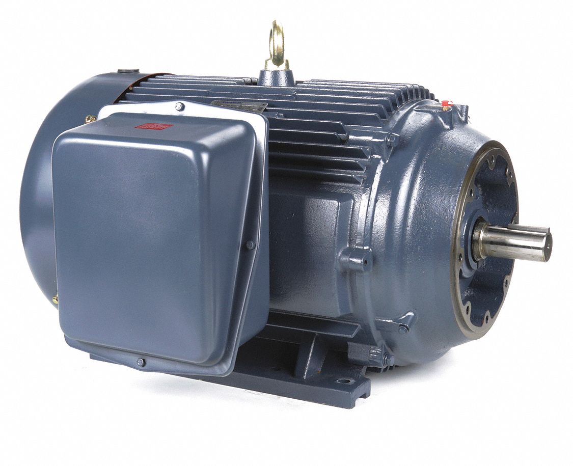 MARATHON MOTORS, Totally Enclosed Fan Cooled, Rigid Base Mount, General ...