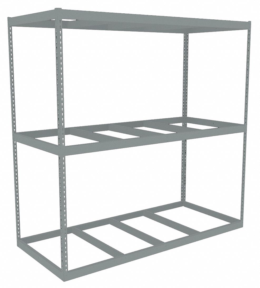 TENNSCO, Starter, Heavy-Duty, Boltless Shelving - 44P184|ZLE7-8430S-3 ...