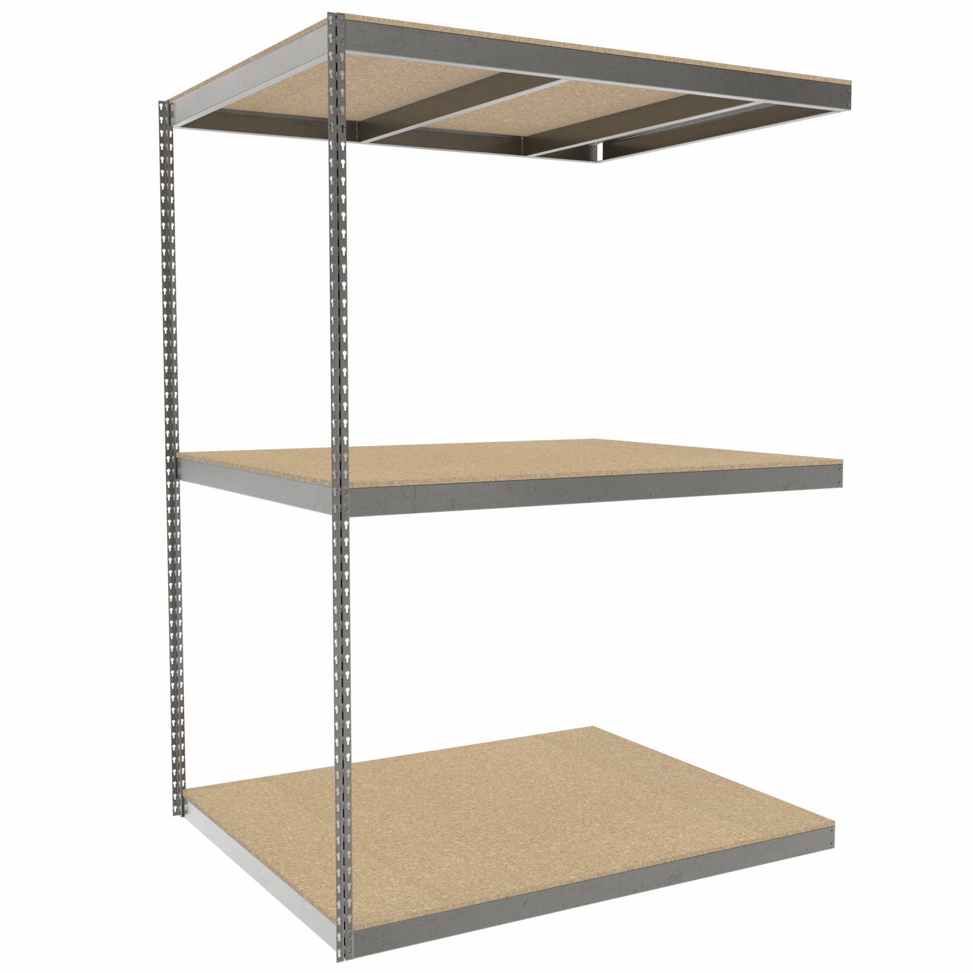 TENNSCO, Add-On, Heavy-Duty, Boltless Shelving - 44P227|ZLC7-6048A-3D ...