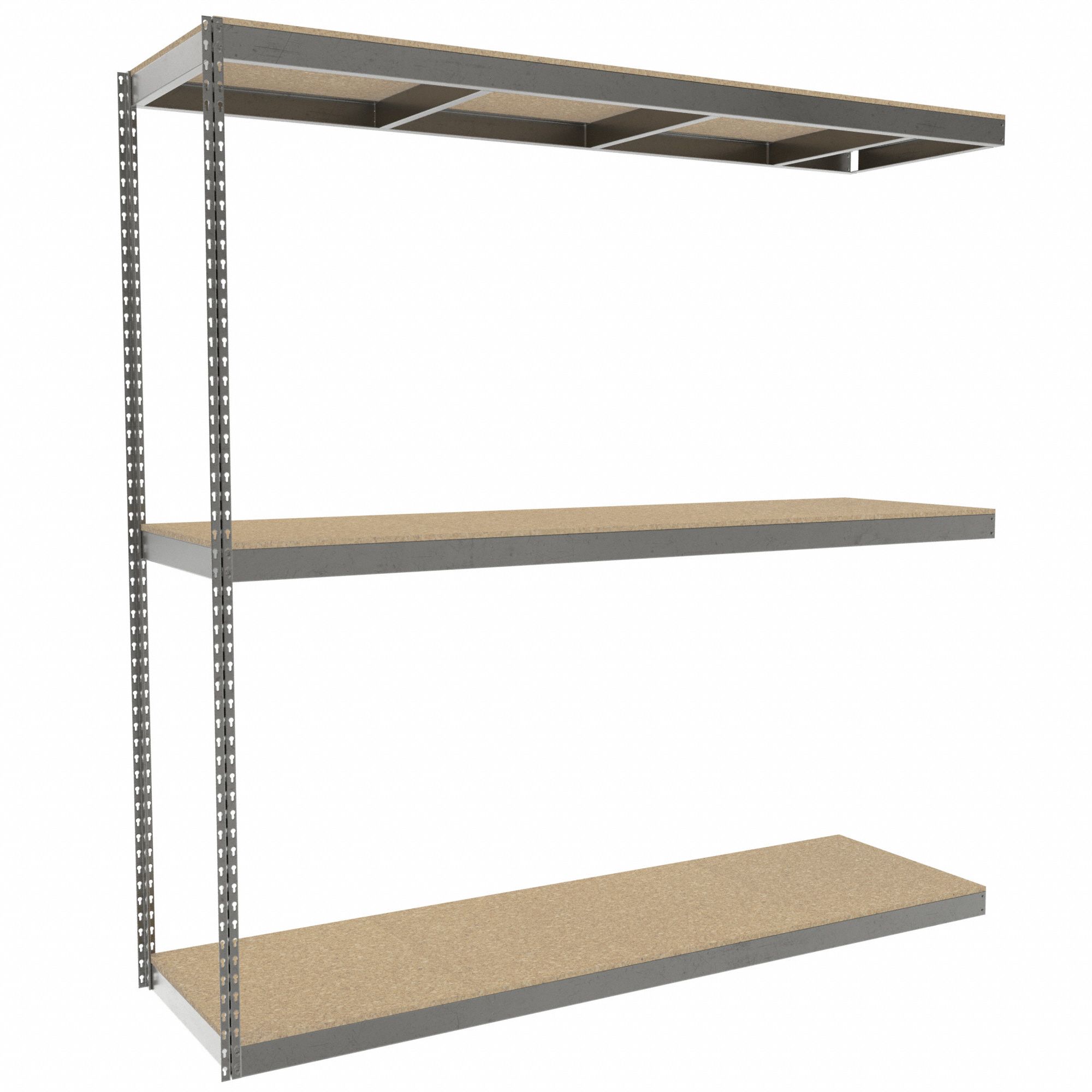 TENNSCO, Add-On, Heavy-Duty, Boltless Shelving - 44P237|ZLC7-8424A-3D ...