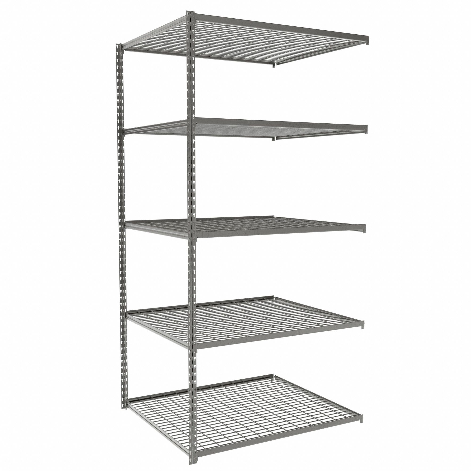 TENNSCO, Add-On, Medium-Duty, Boltless Shelving - 44P669|ZAH7-4236A-5W ...