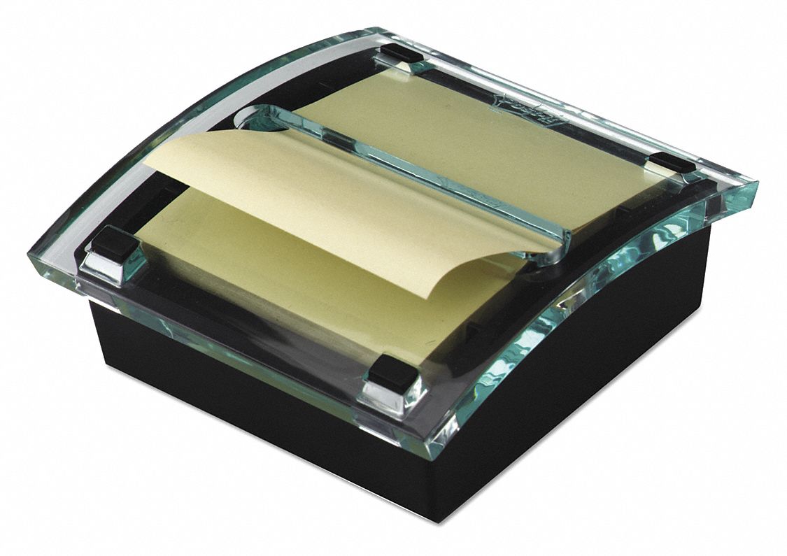 POST-IT, Dispenser,Note,Black - 44PC30|DS330BK - Grainger
