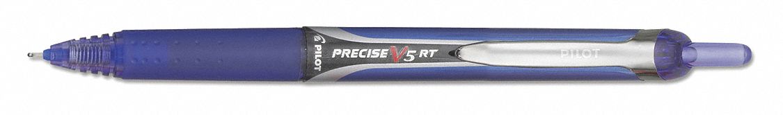 PILOT, Blue, Retractable, Pen,Precise,V5 Ret,Ble,PK12 - 44PD75|26063 ...