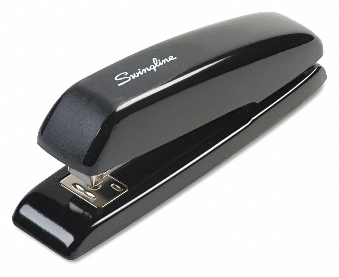 Stapler,Desk,Full Strip,Black - Grainger