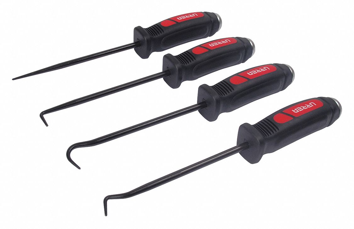 URREA Juego de Ganchos y Puntas de Impacto , Gancho de 90° , Gancho ...