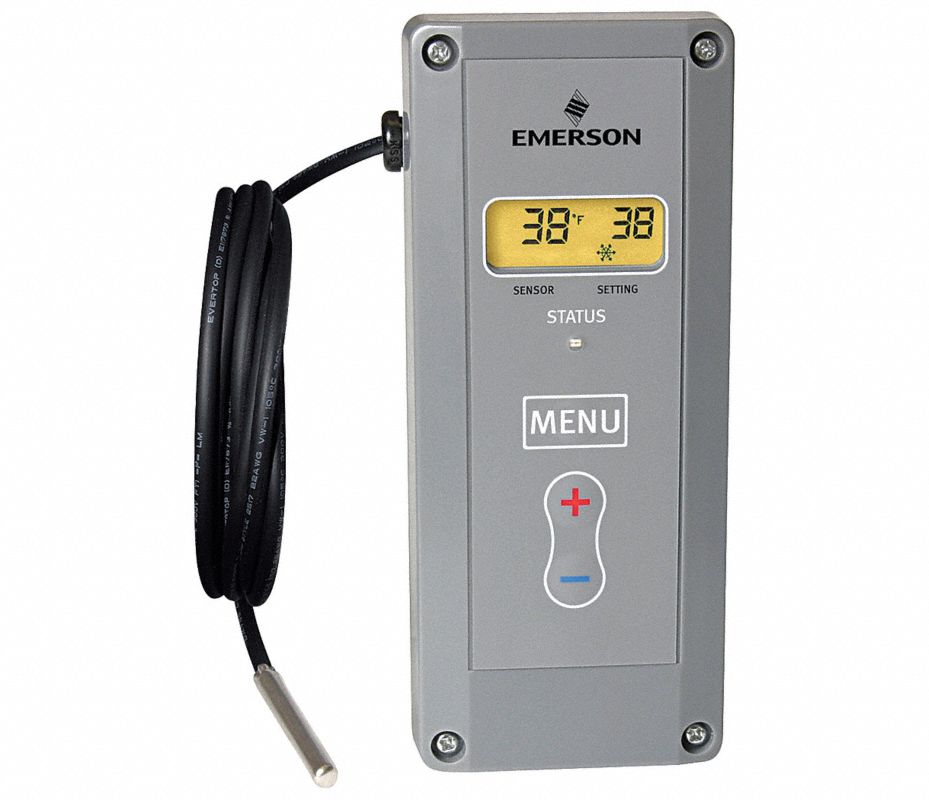 EMERSON Control de Temperatura,24 a 240VCA - Controles Electrónicos de ...