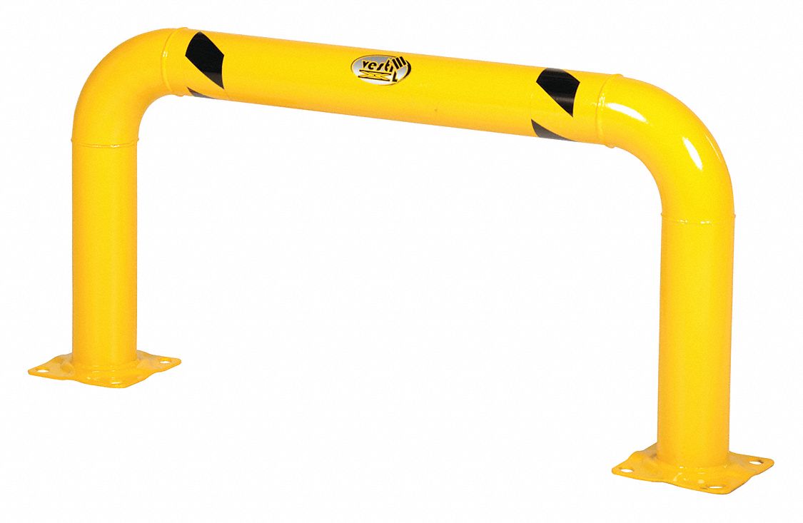 VESTIL, 24 5/8 in Top Rail Ht, 7/8 in Mounting Hole Dia, Mach And Rack ...