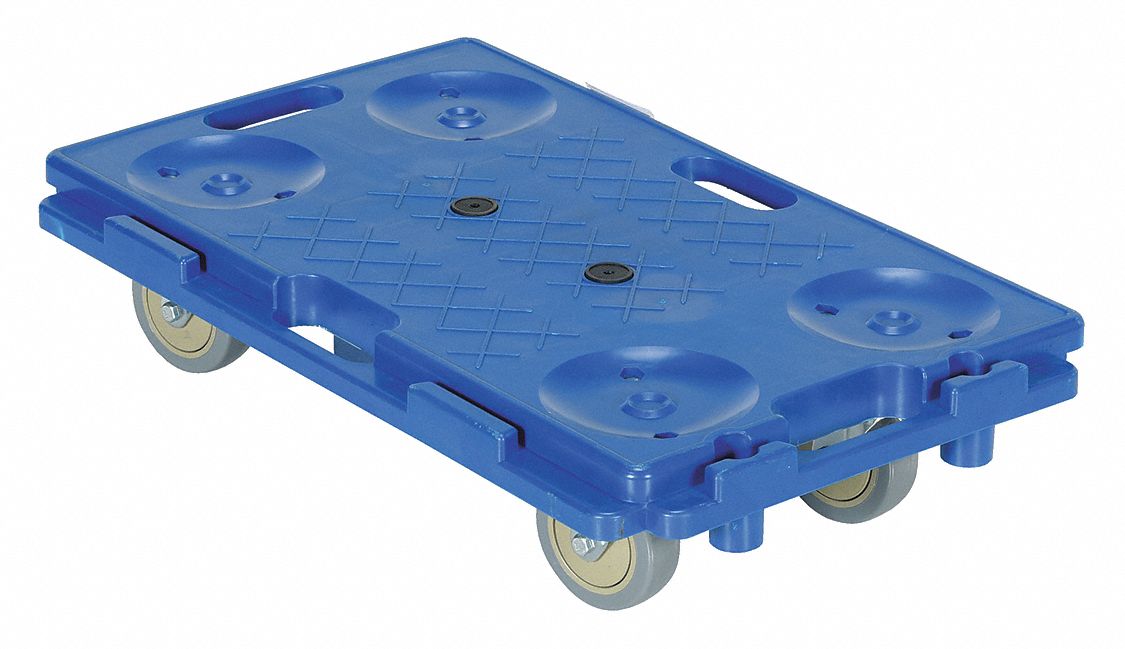 VESTIL DOLLY PLASTIC INTERLOCKING - General Purpose Dollies ...