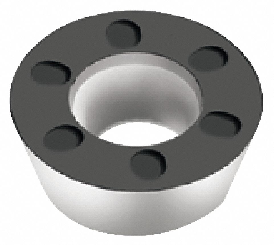 WALTER, 5/8 in Inscribed Circle, 8.00mm Corner Radius, Round Milling ...