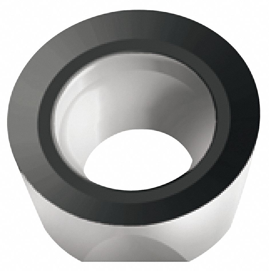 WALTER, 0.3940 in Inscribed Circle, 5.00mm Corner Radius, Round Milling ...