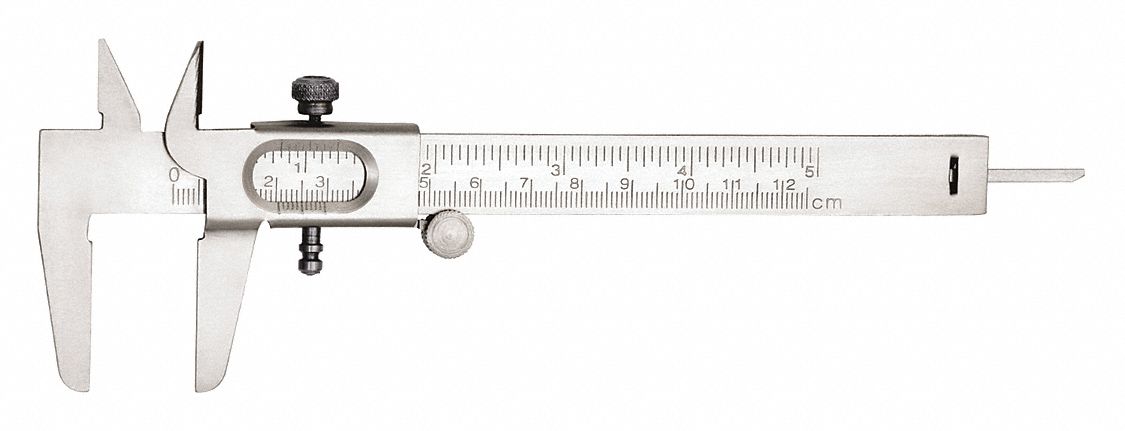 EMPIRE, Vernier Caliper,5" - 44VJ74|2784 - Grainger