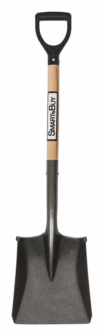 SEYMOUR MIDWEST, Square Point, 16 ga Gauge, Square pt. Shovel,16 ga.,26 ...