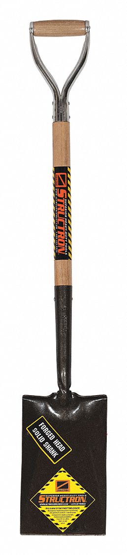 SEYMOUR MIDWEST, Garden Spade, Steel, Garden Spade,30" Handle,Steel D ...
