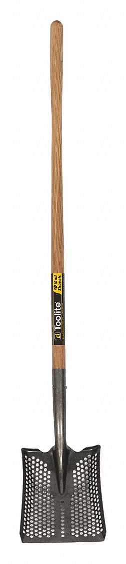 Square pt. Shovel,48" Wood Handle - Grainger