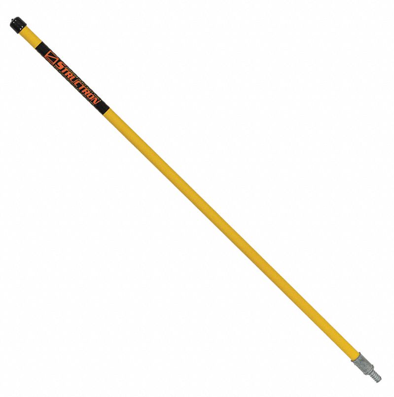 SEYMOUR MIDWEST STRUCTRON, Straight Fiberglass Handle,1"x60" - 44VT12 ...