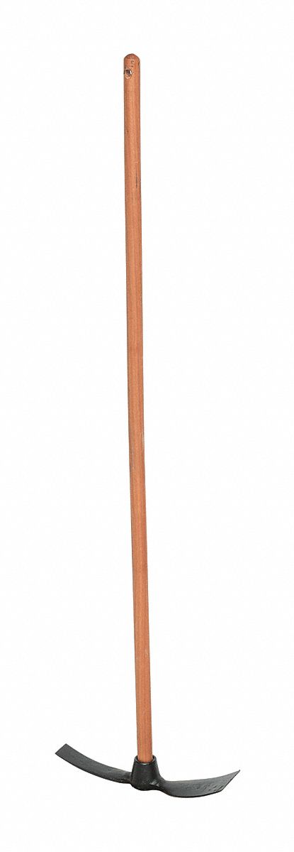 Garden Hoe Mattock,31/8lb.,51" Handle - Grainger