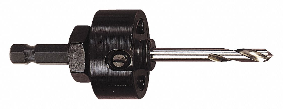 Hole Saw Arbor,Carbide Tipped Locking - Grainger
