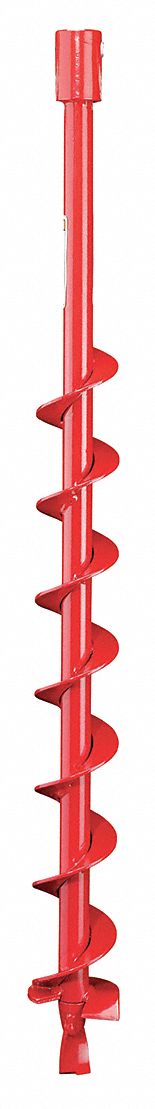 ECHO, 36 in Overall Lg, 3 in Overall Dia, Earth Auger - 44Y643 ...