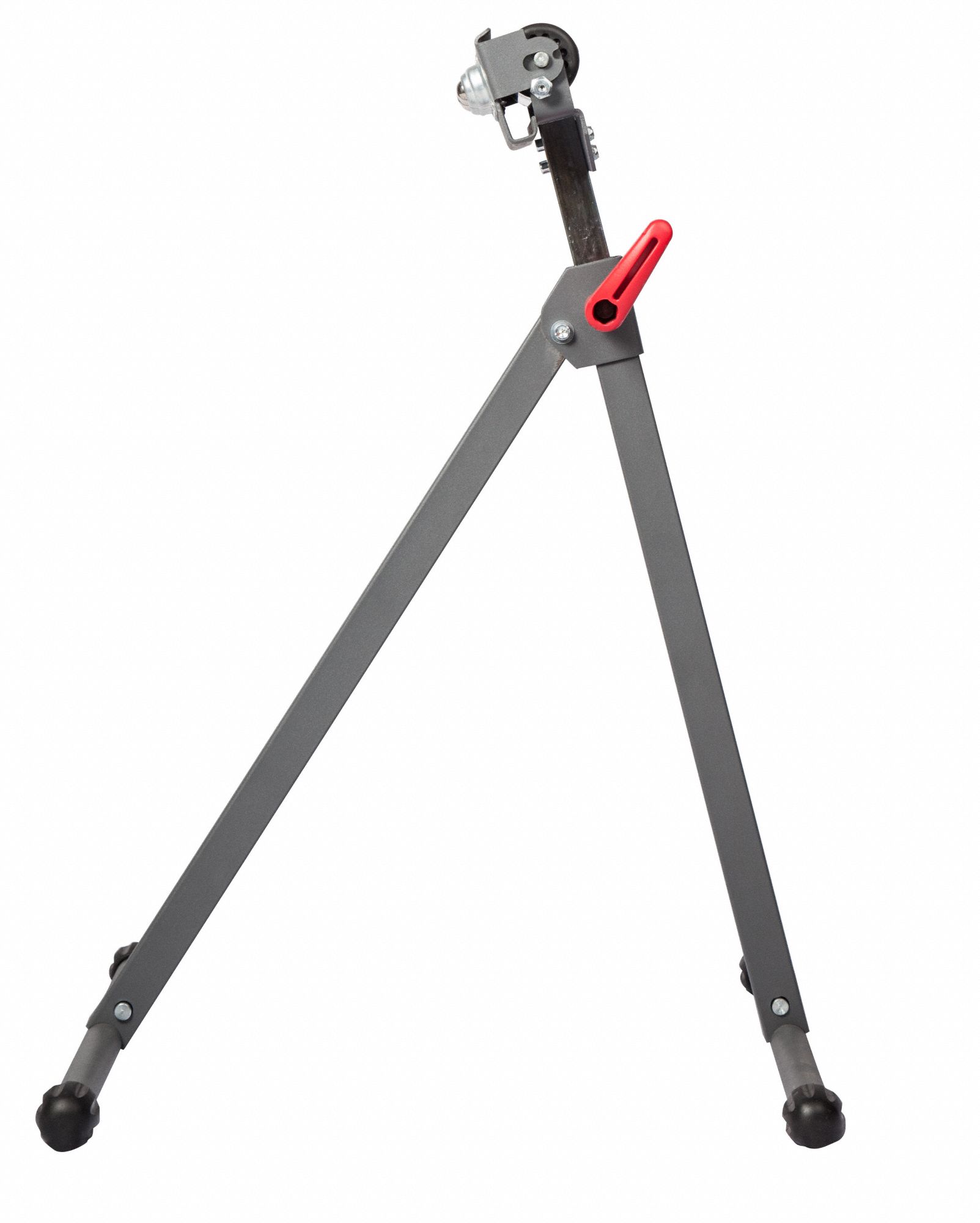 PROTOCOL Convertible Material Support Stand: 11 1/2 in Roller Wd, 28 in ...