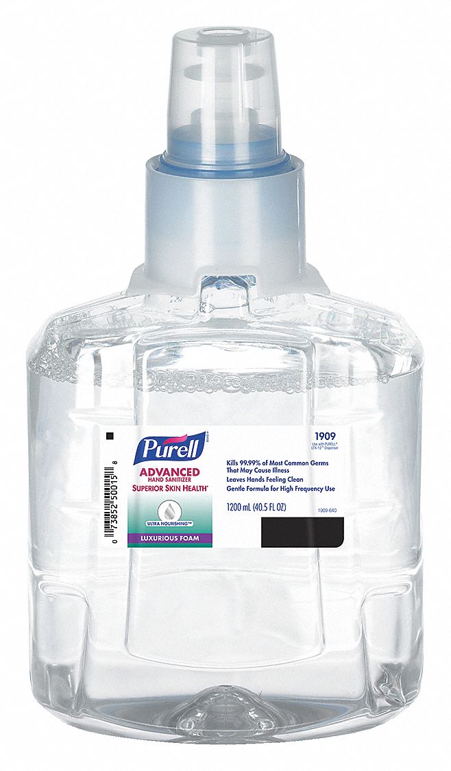 PURELL, LTX-12™ Series, Requires Dispenser, Hand Sanitizer - 44YW15 ...