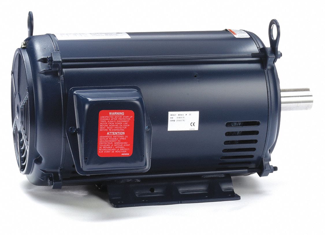 MARATHON MOTORS, Open Drip Proof, Rigid Base Mount, General Purpose ...