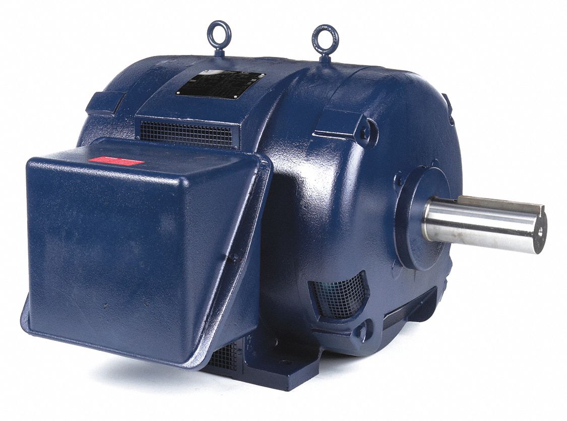 General Purpose Motor, 100 HP, 3-Phase, Nameplate RPM 1785, Voltage 230 ...