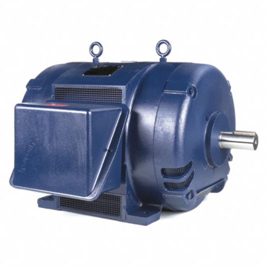 General Purpose Motor, 200 HP, 3-Phase, Nameplate RPM 1785, Voltage 460 ...