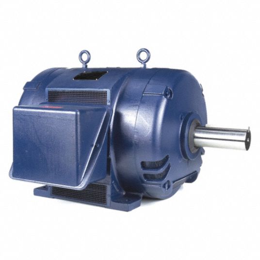 General Purpose Motor, 200 HP, 3-Phase, Nameplate RPM 1785, Voltage 460 ...