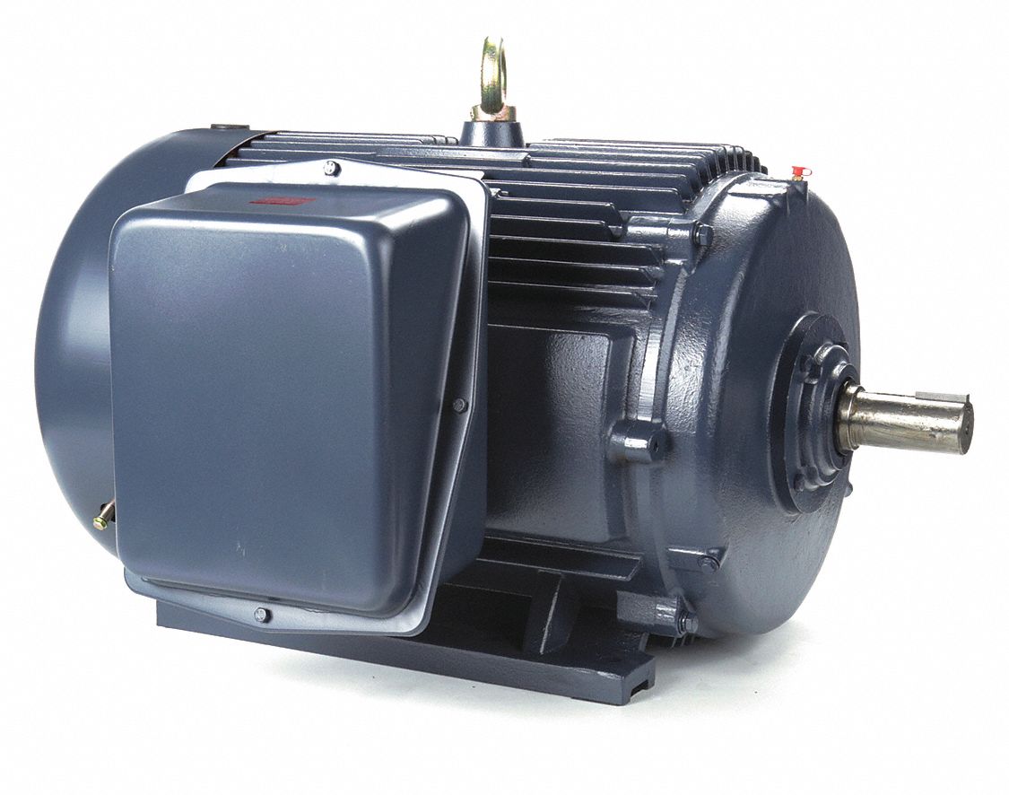 MARATHON MOTORS, Totally Enclosed Fan Cooled, Rigid Base Mount, General ...