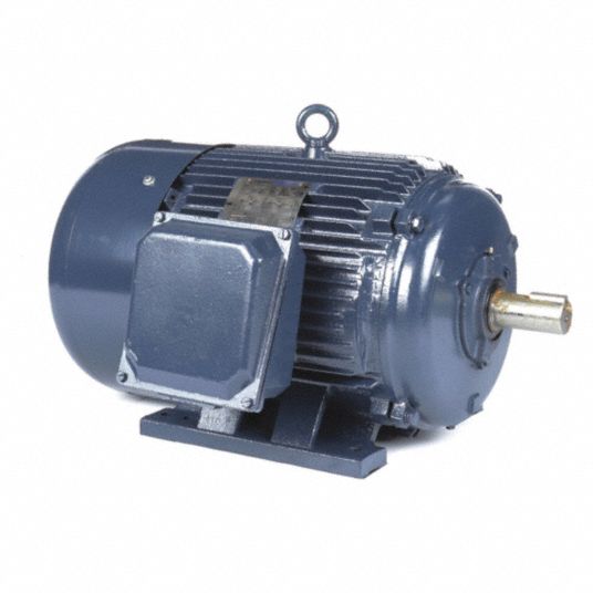 General Purpose Motor, 50 HP, 3-Phase, Nameplate RPM 1780, Voltage 230/ ...