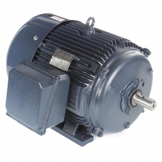 General Purpose Motor, 75 HP, 3-Phase, Nameplate RPM 1785, Voltage 230/ ...