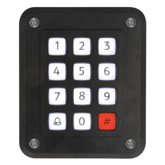 STORM INTERFACE, 4 11/16 in Ht, 1 11/16 in Dp, Keyless Access Control ...