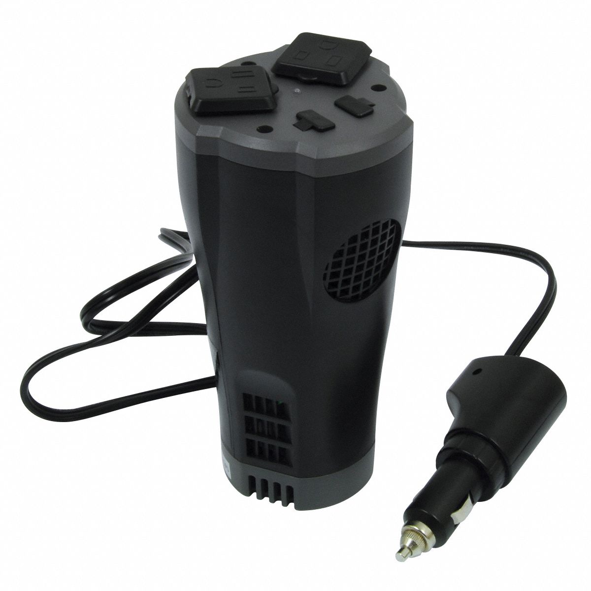 ROADPRO Inverter, 115VAC, 12VDC, 4 Outlets - 44ZE66|PD200CUP - Grainger