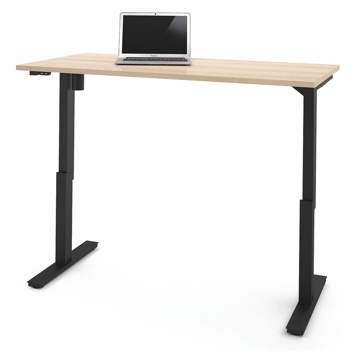 BESTAR Electric Adjustable Table: Bestar Series, 59 3/8 in Overall Wd ...