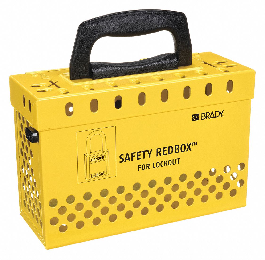 BRADY, Steel, Yellow, Group Lockout Box - 44ZL12|145580 - Grainger