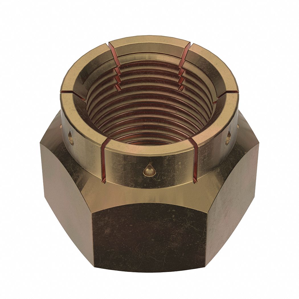 Flex Top, Std Hex, Lock Nut - 44ZM37|31FC-1216 - Grainger