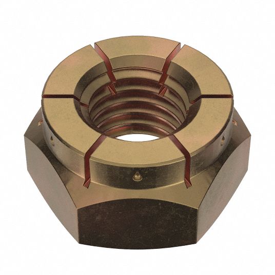 Flex Top, Jam Hex, Lock Nut - 44ZM38|21FK-428 - Grainger