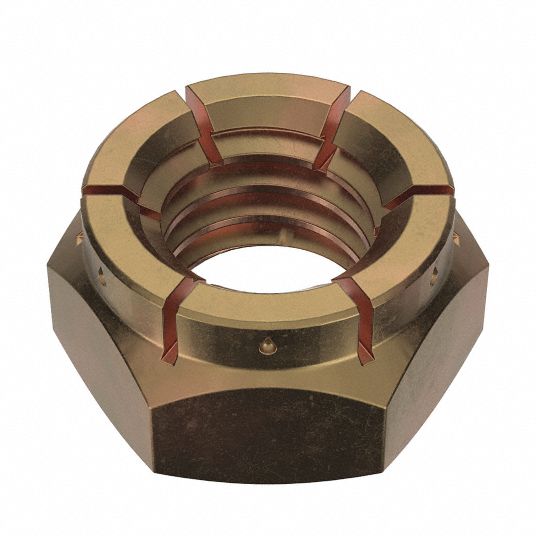Flex Top, 3/8"-16 Thread Size, Lock Nut - 44ZM41|21FKF-616 - Grainger