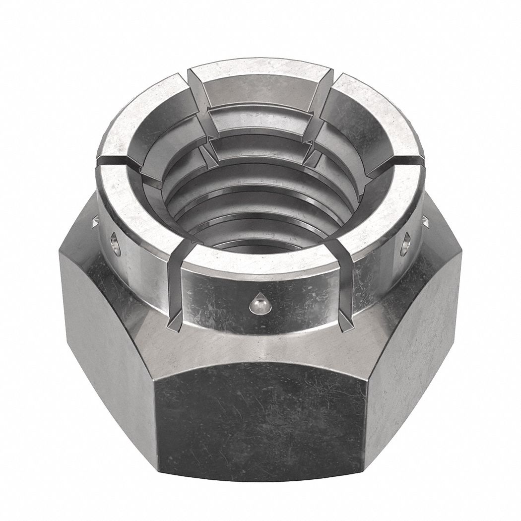 Lock Nut, PK 25 - Grainger
