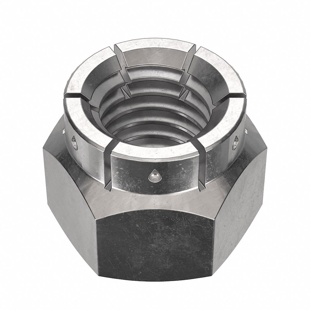 Flex Top, Std Hex, Lock Nut - 44ZM98|50FAF-813 - Grainger